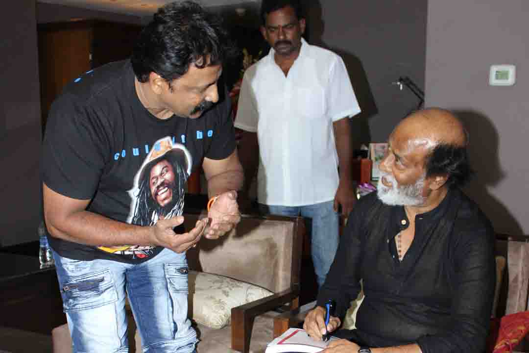 Cheetah Yajnesh blessed by Rajnikanth for his work towards Humanity in ...